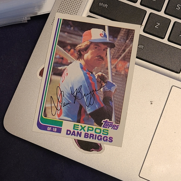 Other | Dan Briggs Baseball Card | Poshmark